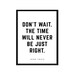 Don't Wait Mark Twain Printable Instant Digital Download Motivation ...
