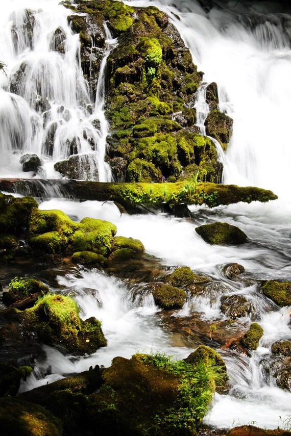 Wall Hangings Digital Waterfall Photo Nature Digital Photo Prints Home ...