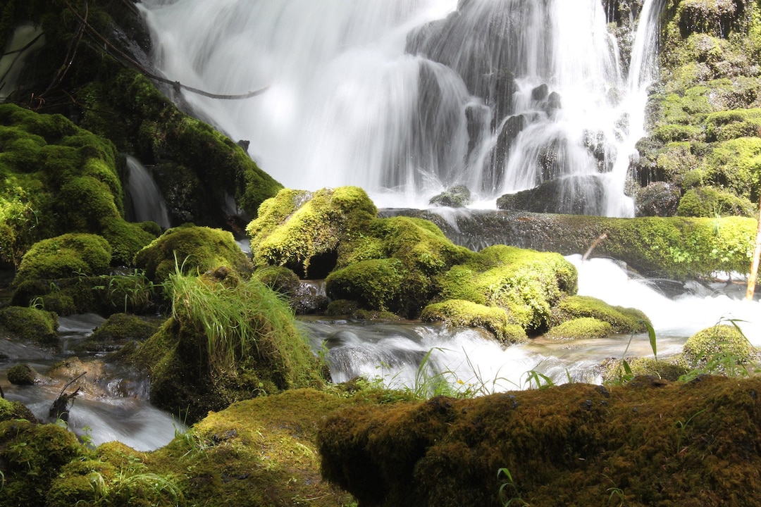 Digital Waterfall Photo, River Digital Print, Home Decor Photo ...