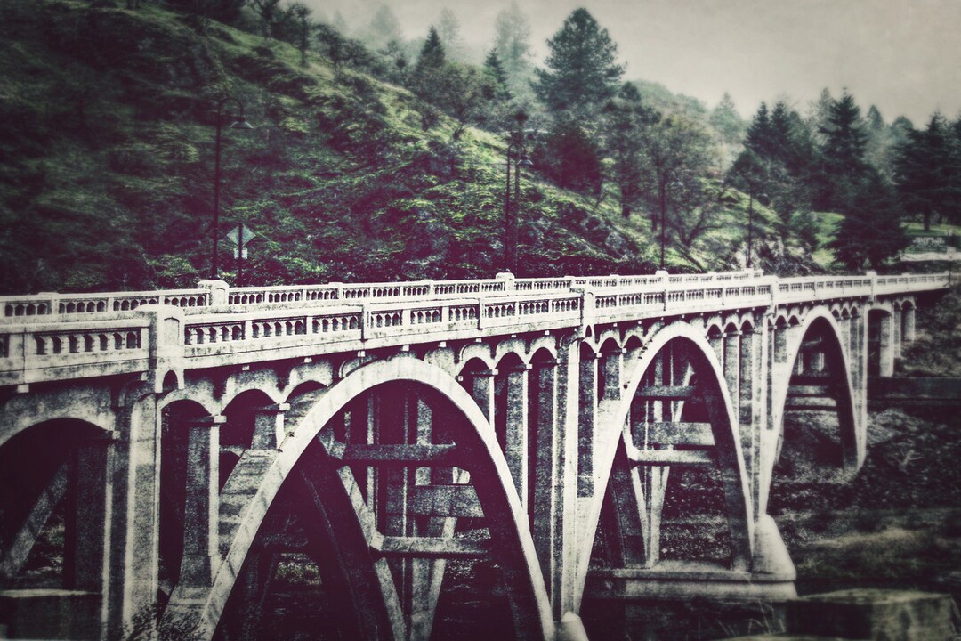 Bridge Digital Print, Coastal Bridge Photo, Print Wall Art, Stock Photo ...