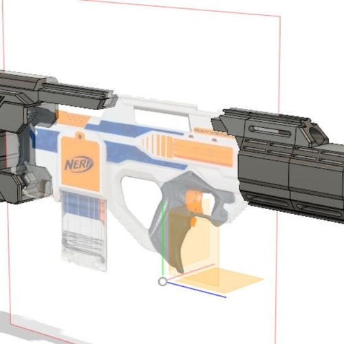 Nerf Rayven / Rayvenfire jackhammer Body Kit 14 - Etsy