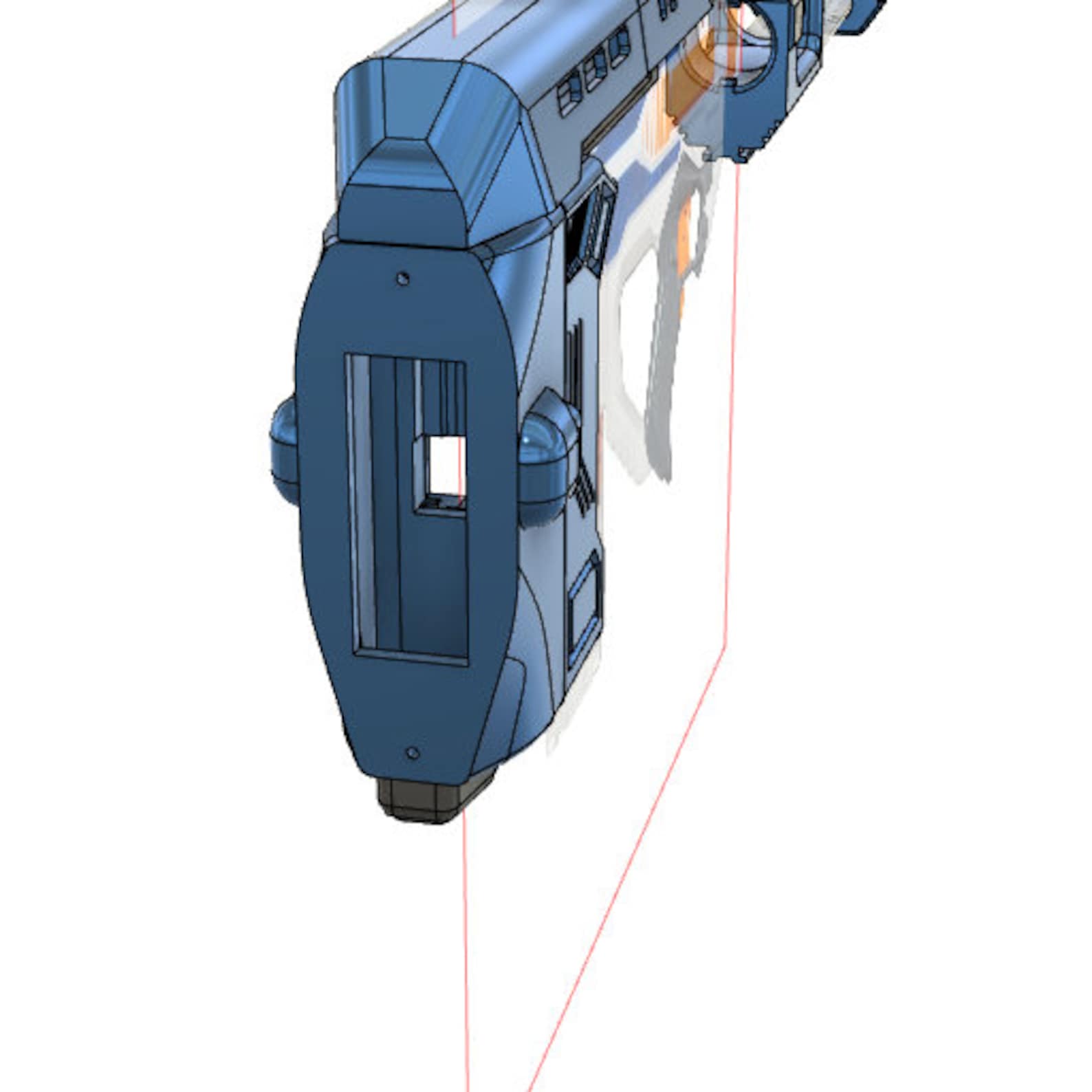 Nerf Rayven / Rayvenfire jackhammer Body Kit 14 - Etsy