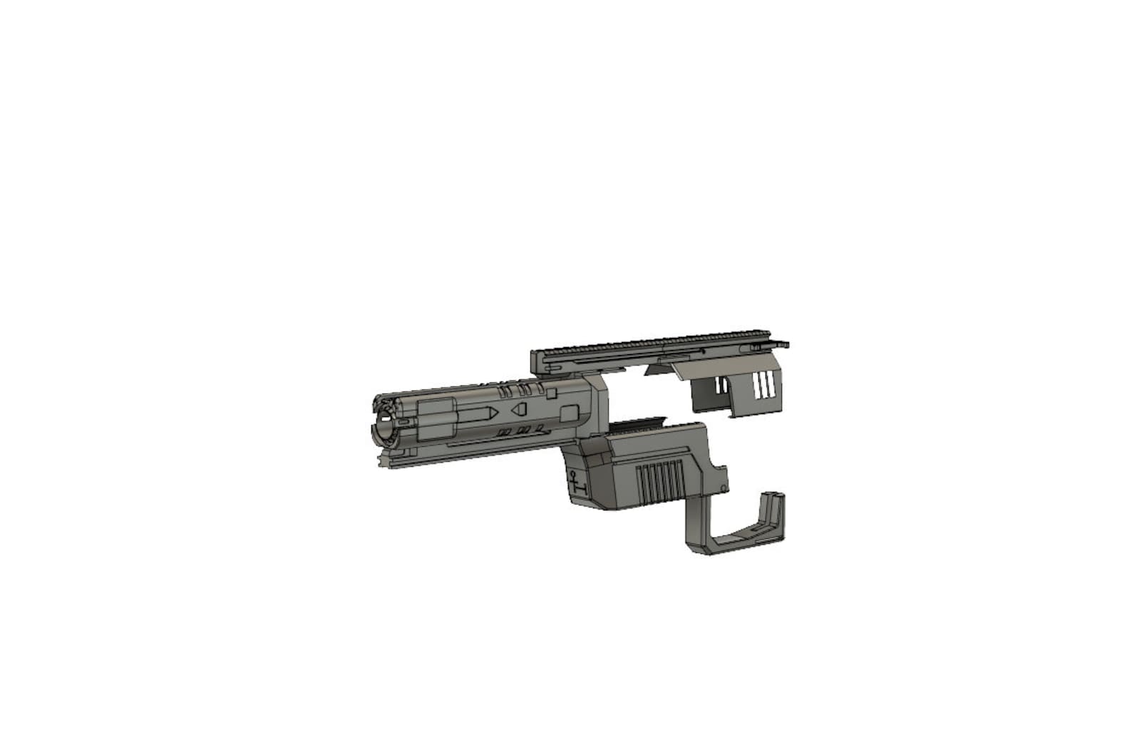 Nerf Retaliator / Recon centaurus Body Kit - Etsy