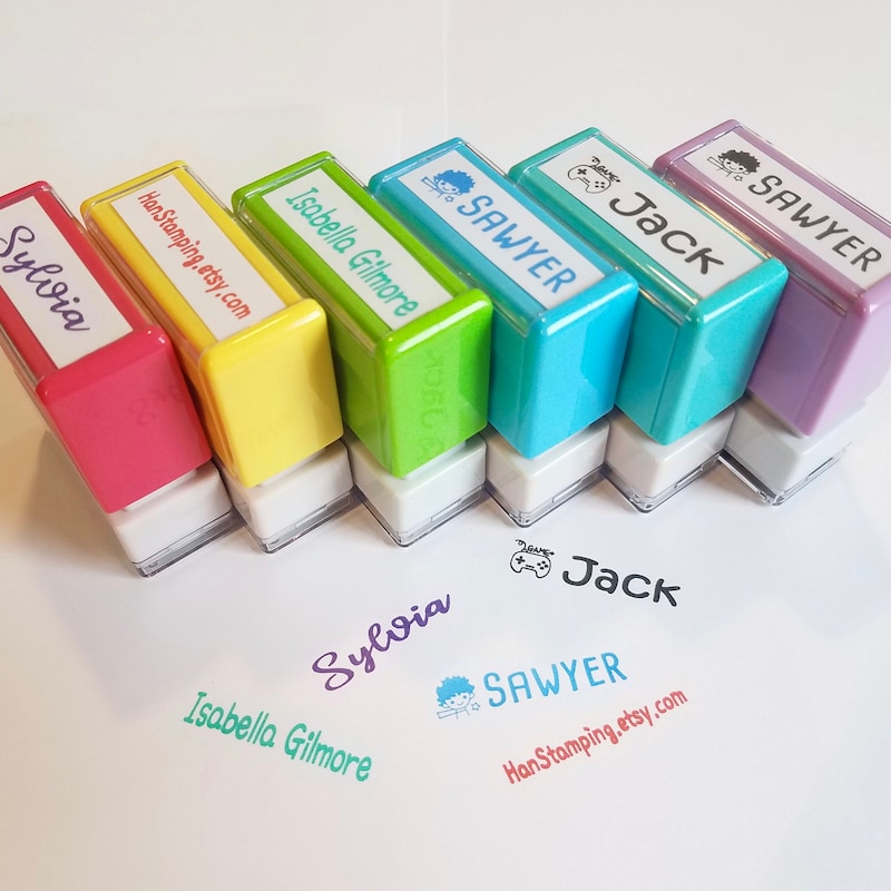 Embossed Name Cards - Etsy