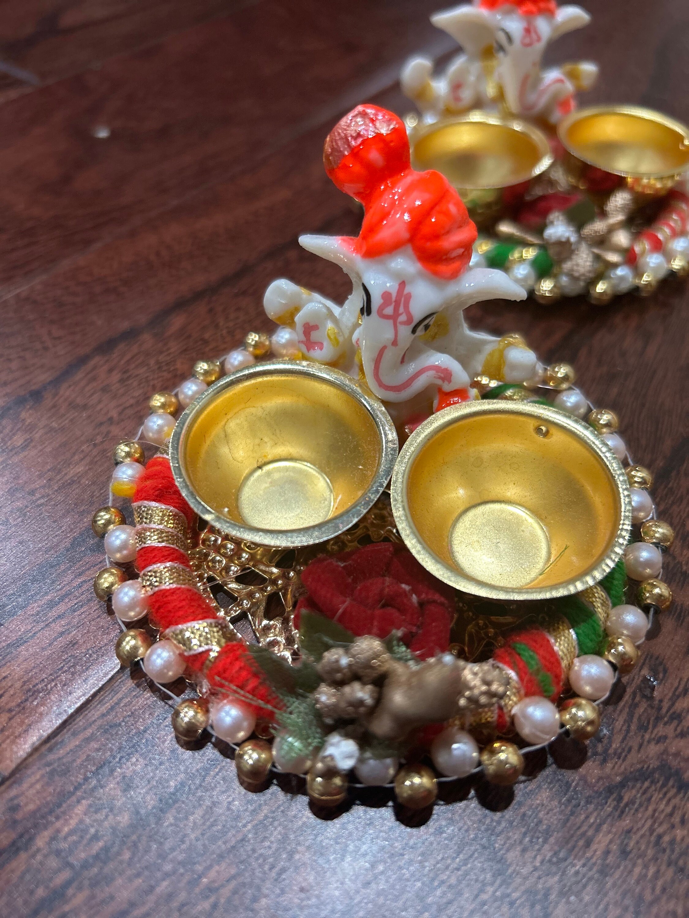 Lord Ganesh Chandan Roli Kumkum Chawal Holder Return Gifts -wedding Rakshabandhan US Seller!! - Etsy