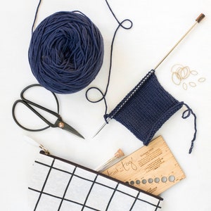Knit Notions Kit, Six Piece Set, Knitting Gift - Etsy