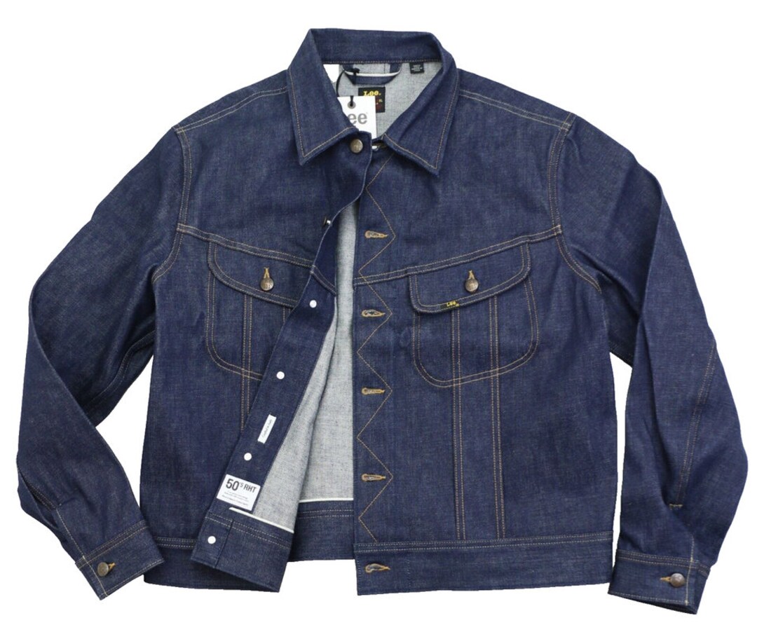 Lee 101 '50S Rider Jacket 101J Men's Size XXL 13oz Japanese Selvedge ...