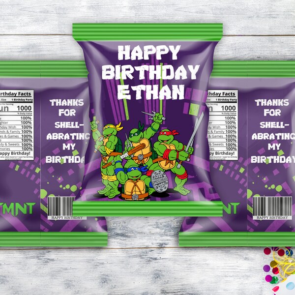 Ninja Turtle Favors - Etsy