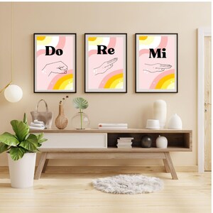 Solfege Hand Sign Posters, Music Classroom Decorations - Etsy