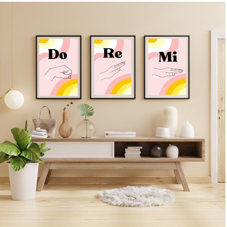 Solfege Hand Sign Posters, Music Classroom Decorations - Etsy
