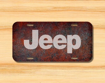 Jeep license plate | Etsy