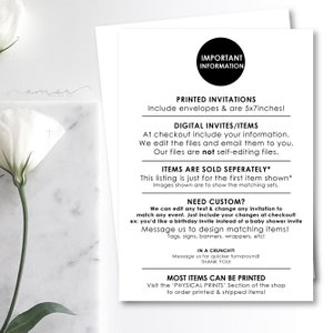 A Boy Story Baby Shower Books for Baby Cards, Modern Boy Story, Minimal ...