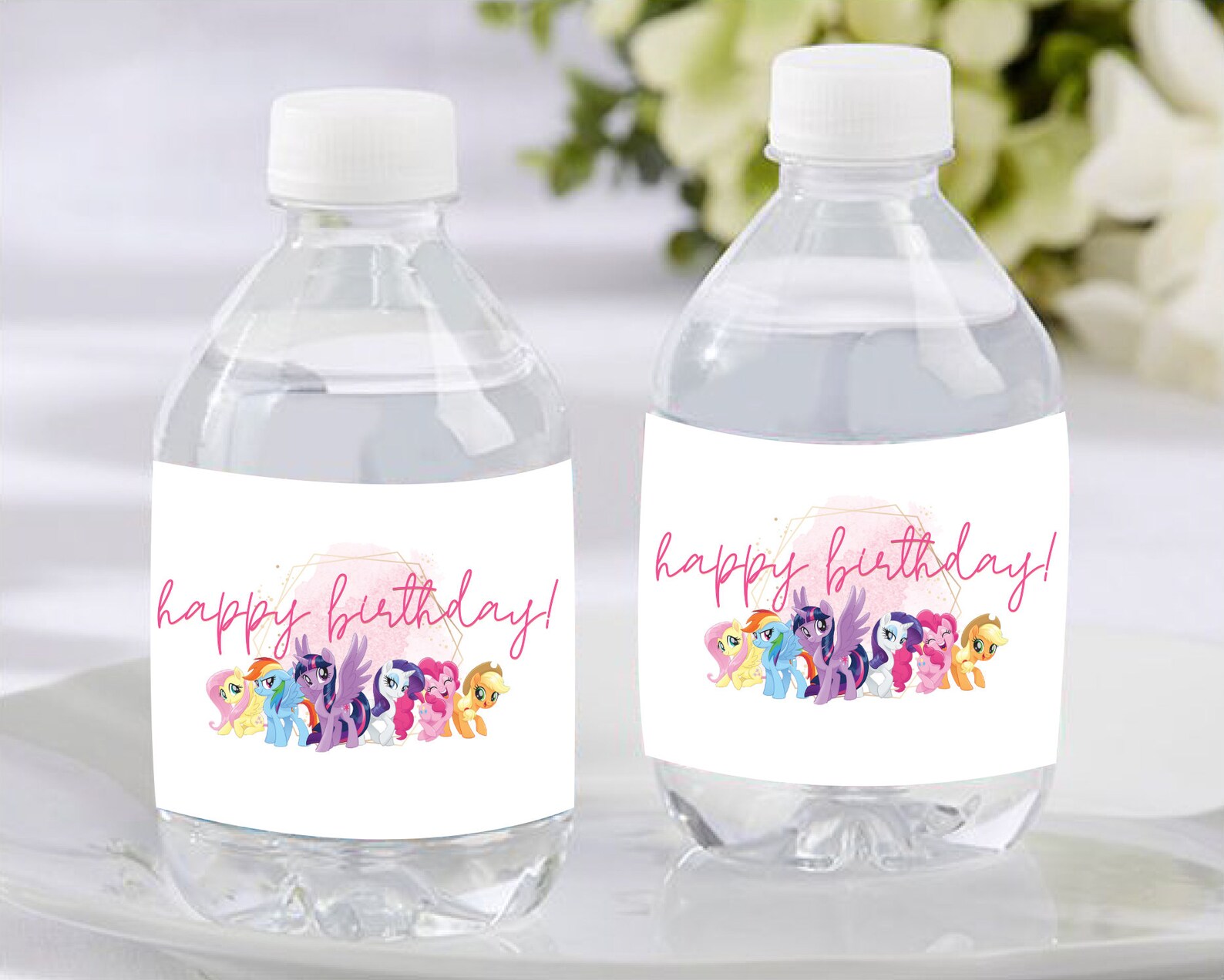 Modern Rainbow Dash Watercolor Minimalist Thank You Card - Etsy