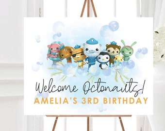 Welcome Octonauts Sign - Etsy