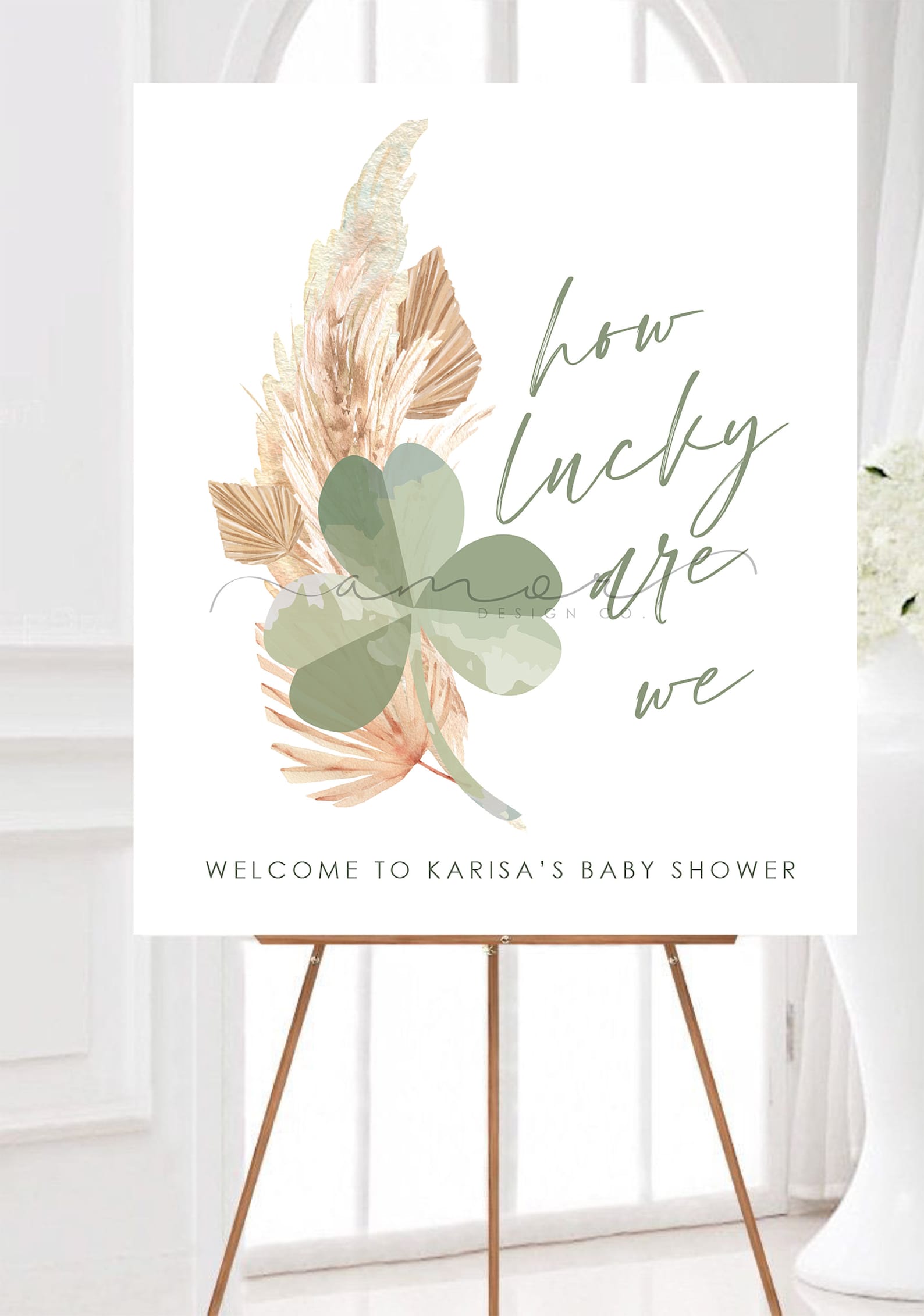 Modern Minimalist Watercolor March Baby Shower Invitation How - Etsy