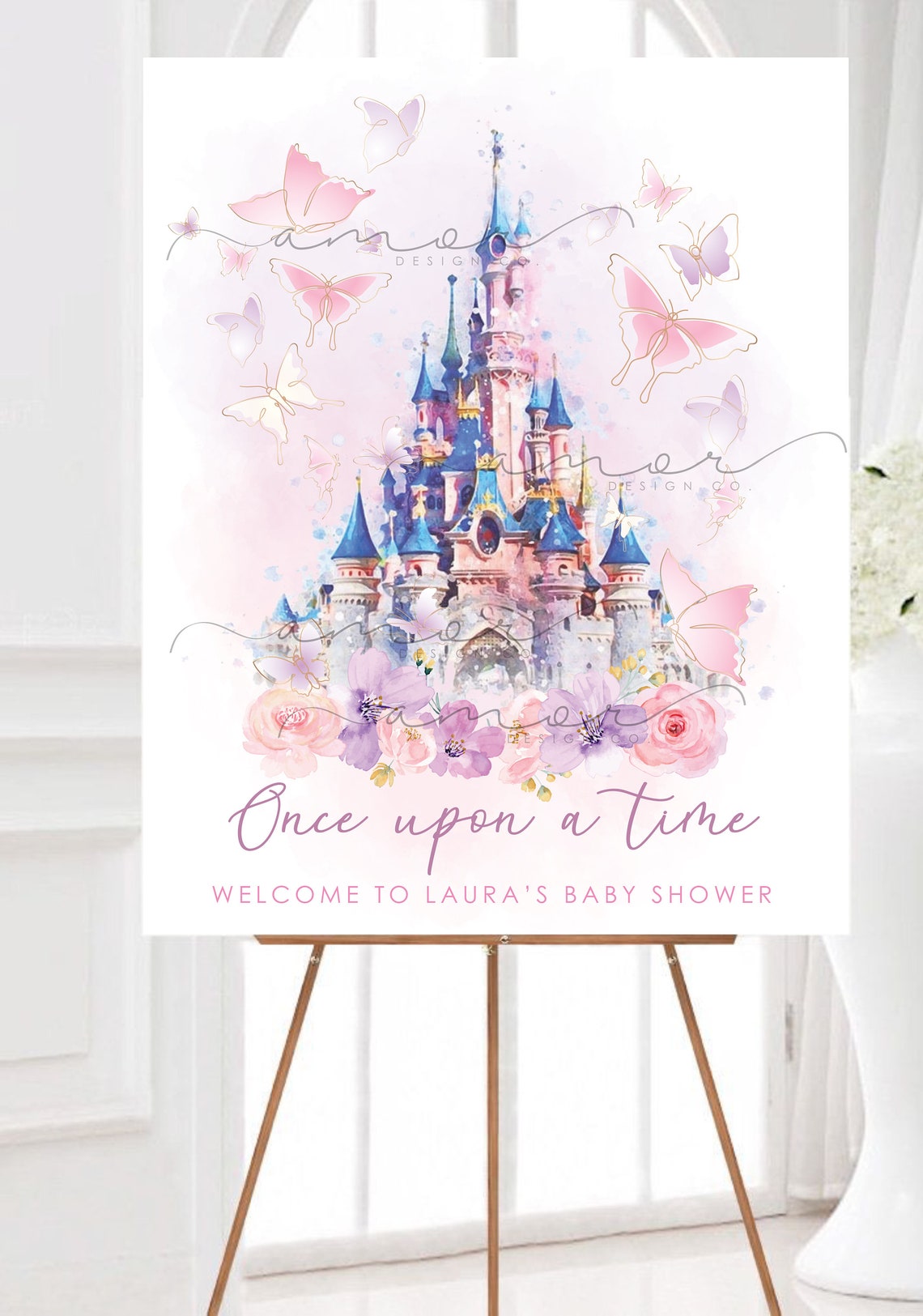 Once Upon A Time Castle Baby Shower Invitation First - Etsy