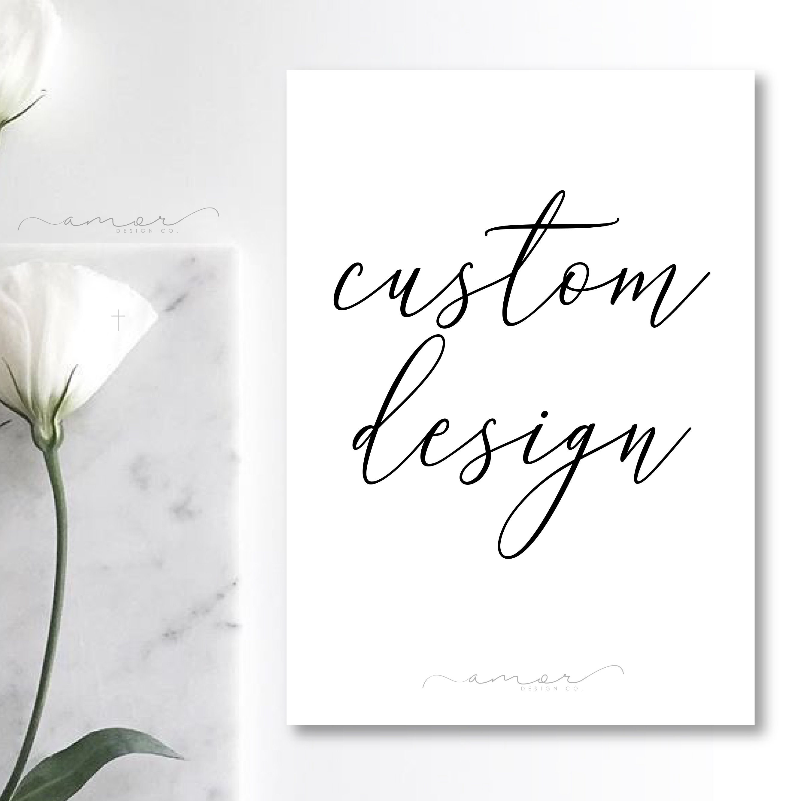 Invitations & Announcements Paper & Party Supplies Amor Design Co ...