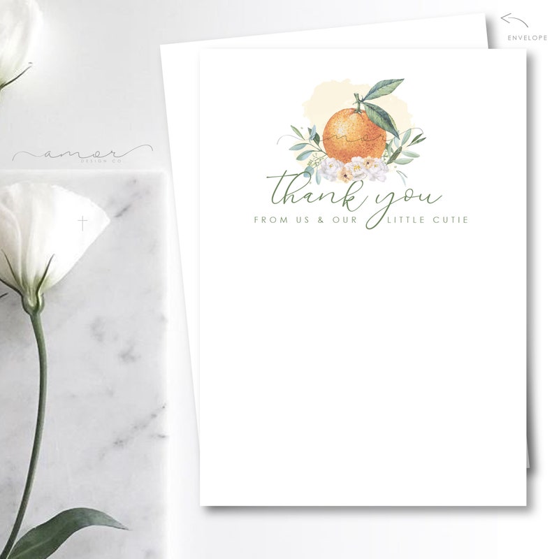 Orange Thank You - Etsy