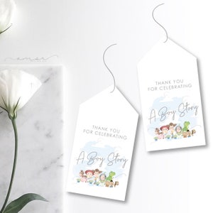 A Boy Story Baby Shower Books for Baby Cards, Modern Boy Story, Minimal ...