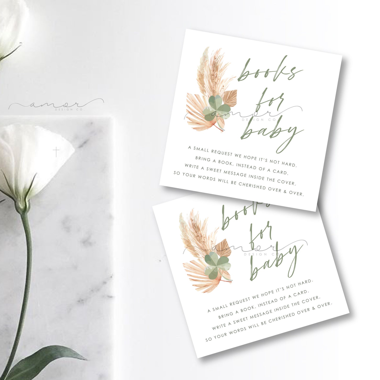 Modern Minimalist Watercolor March Baby Shower Invitation How | Etsy