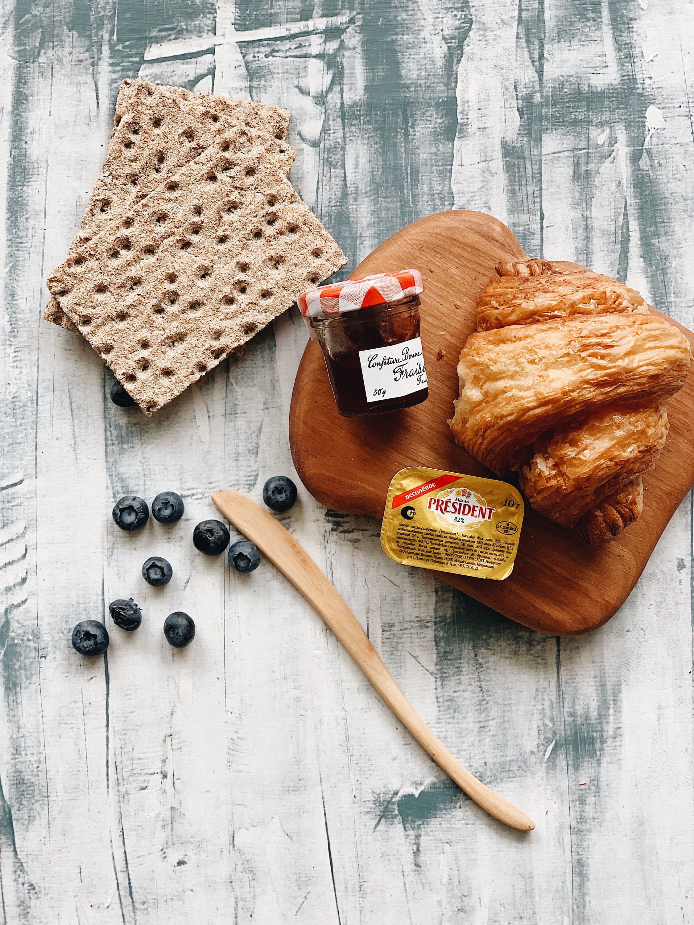 Toast Board With Wooden Butter Knife Breakfast Small Board - Etsy