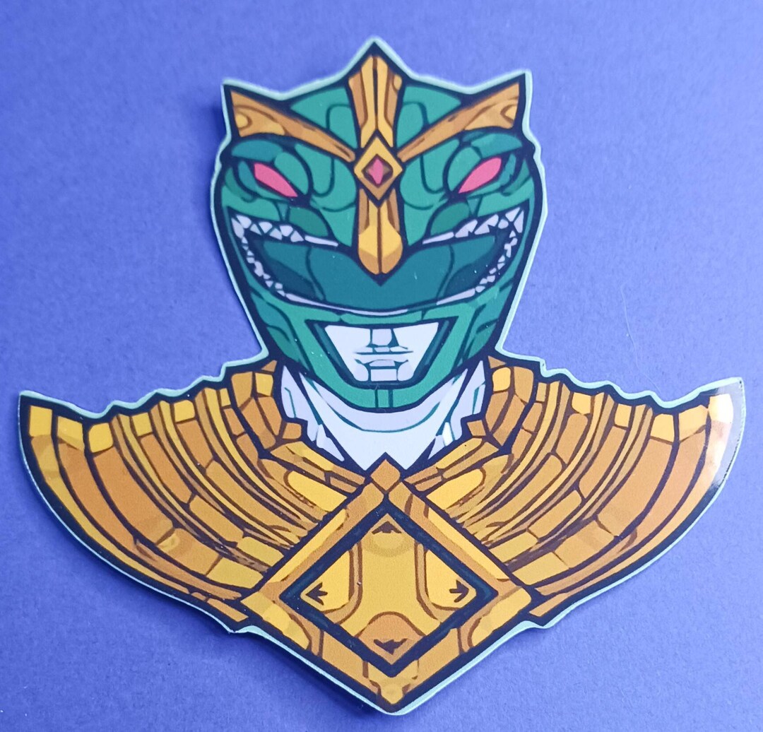 Green Power Ranger Sticker - Etsy