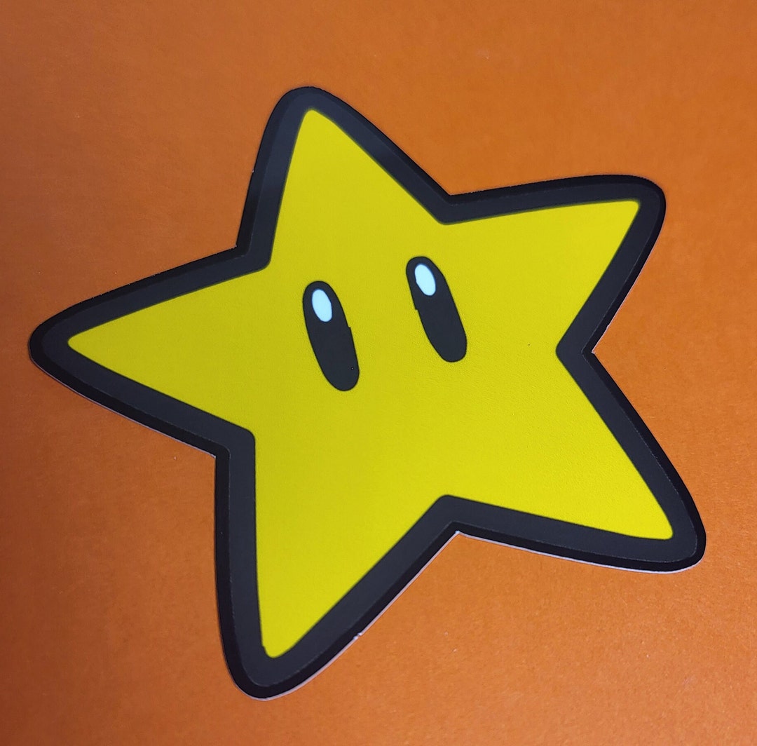 Super Mario Unbeatable Invincible Star - Etsy