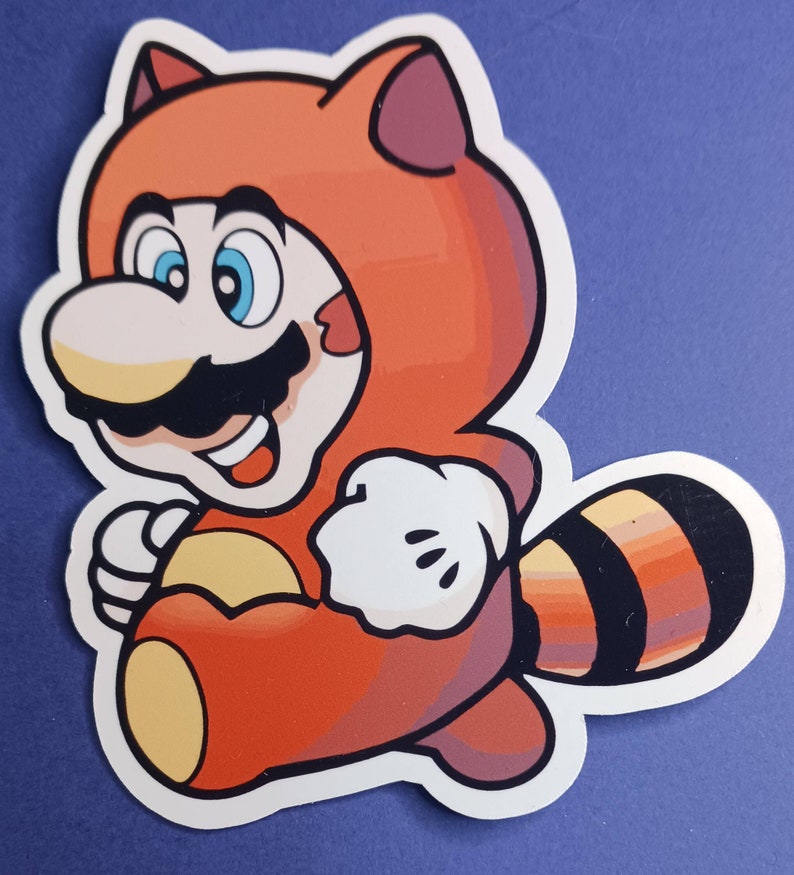 Super Mario Raccoon - Etsy