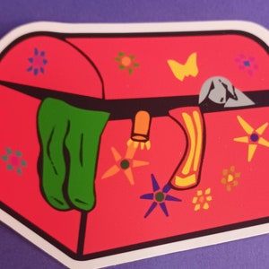 Tickle Trunk Sticker - Etsy