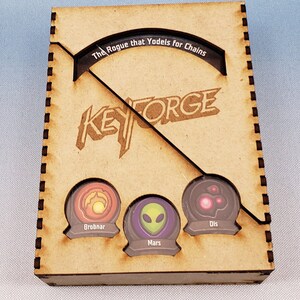 Keyforge Compatible Deck Box single Deck - Etsy