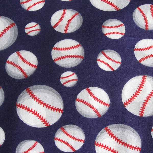 Baseball Fabric by the Yard - Etsy