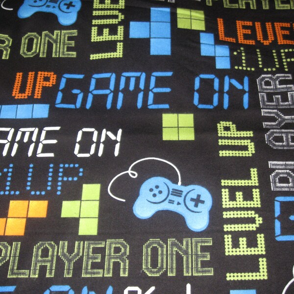 Video Game Fabric - Etsy