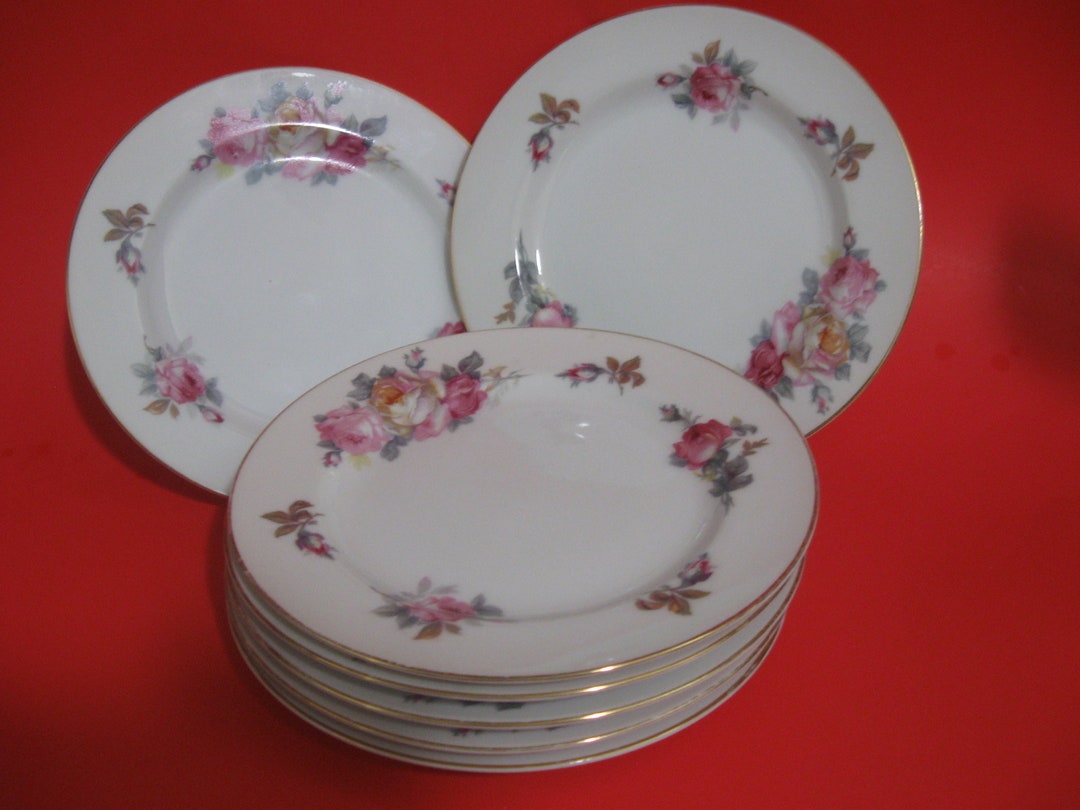 Sango China Dishes, Made in Occupied Japan, 1945 - 1952. 7 Bread and ...
