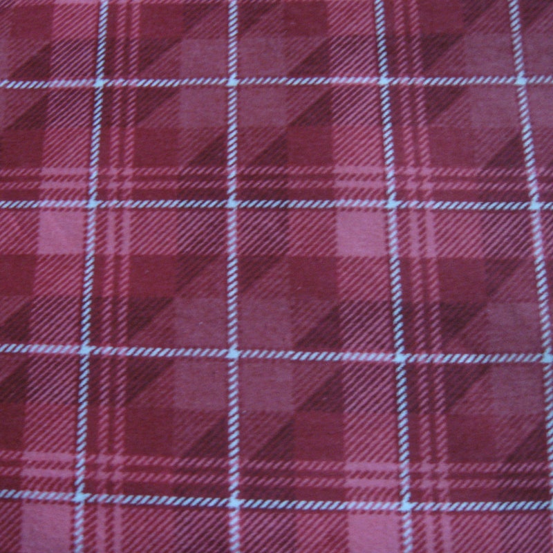 Plaid Flannel Fabric - Etsy