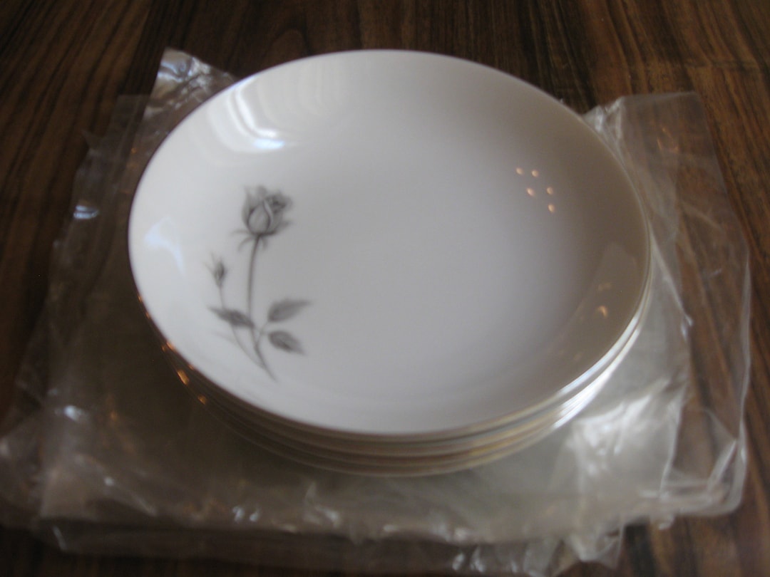 Kessington Fine China Dishes Enchanting Rose Fruit Dessert - Etsy