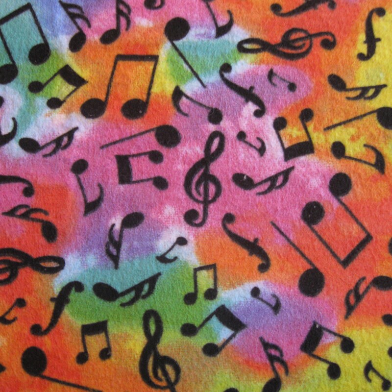 Music Note Fabric - Etsy