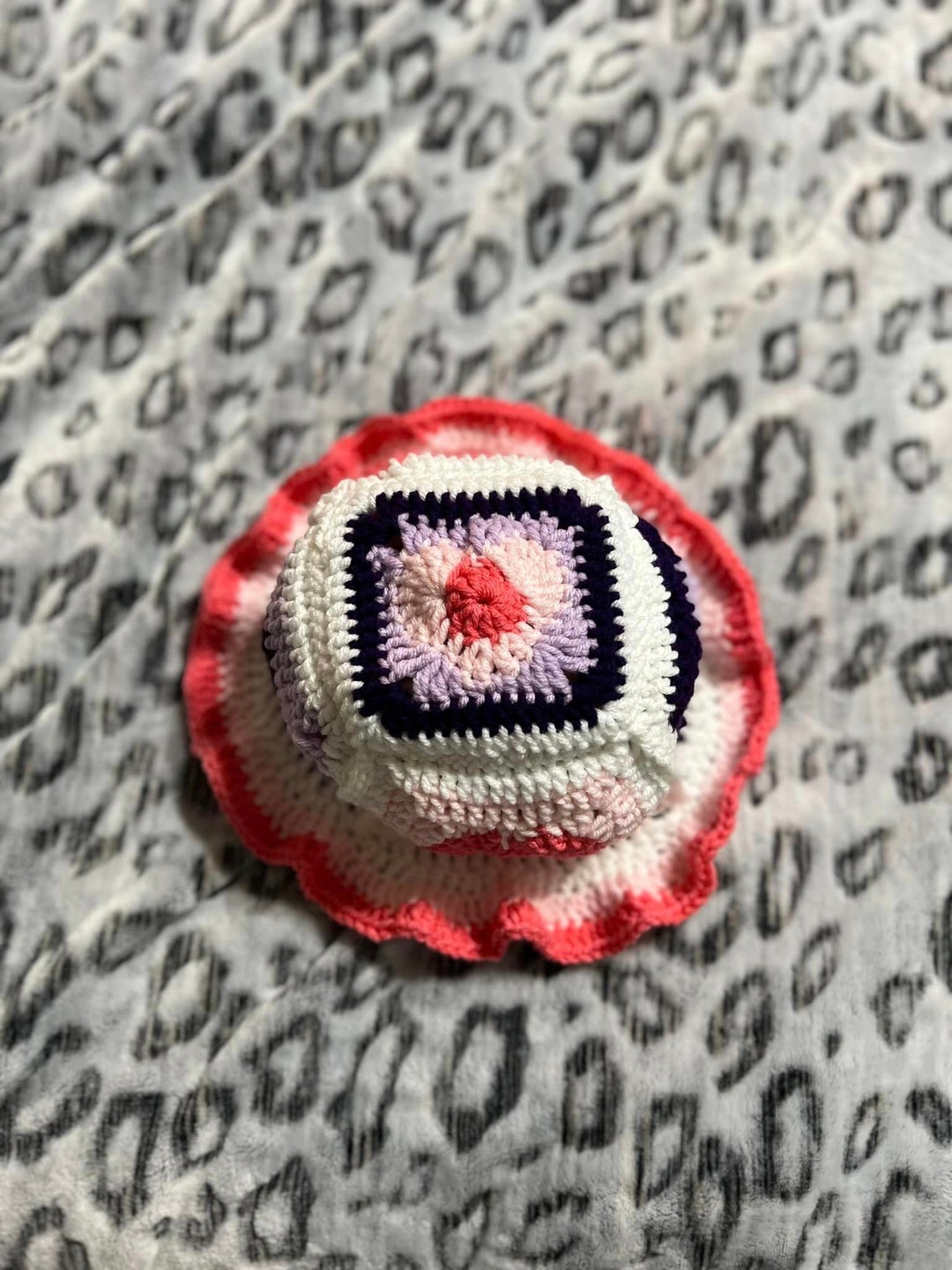 Crochet Heart Bucket Hat, Crochet Bucket Hat, Pattern, Crochet Pattern ...