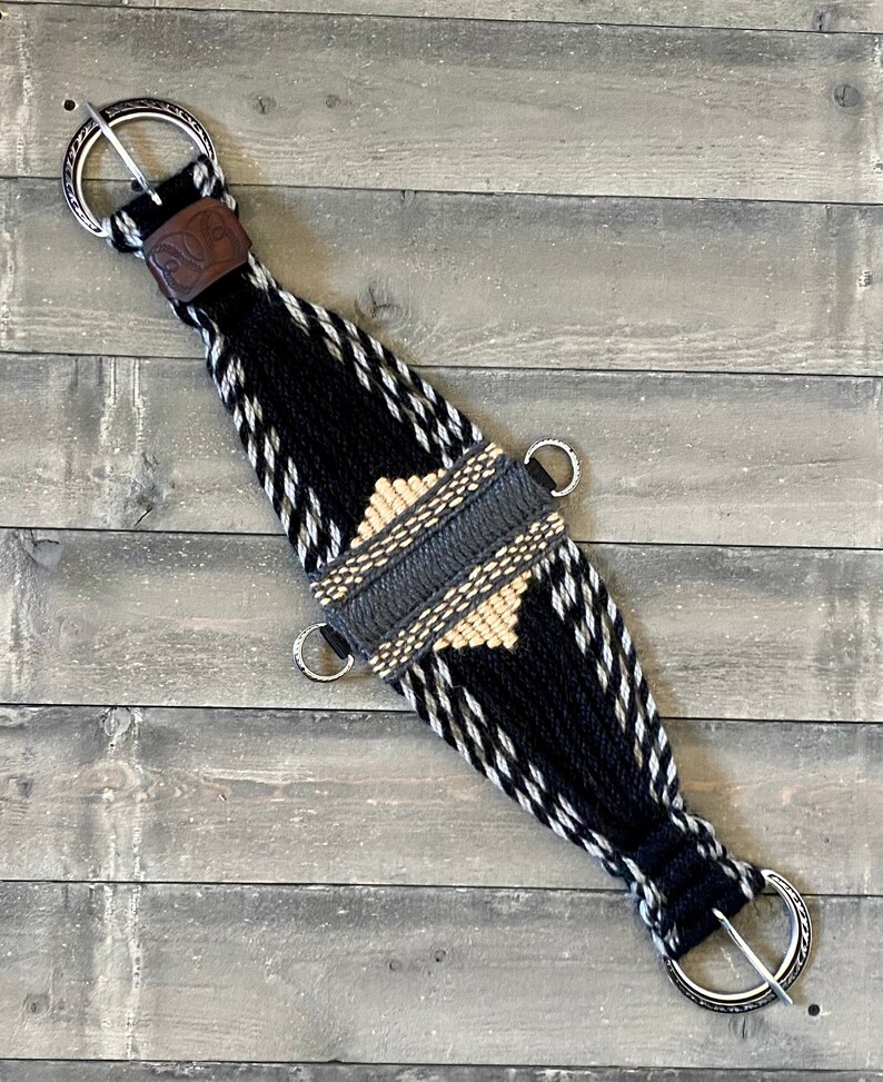 Custom Made Roper Style Cinch Handmade 27 Strand Mohair and JW | Etsy