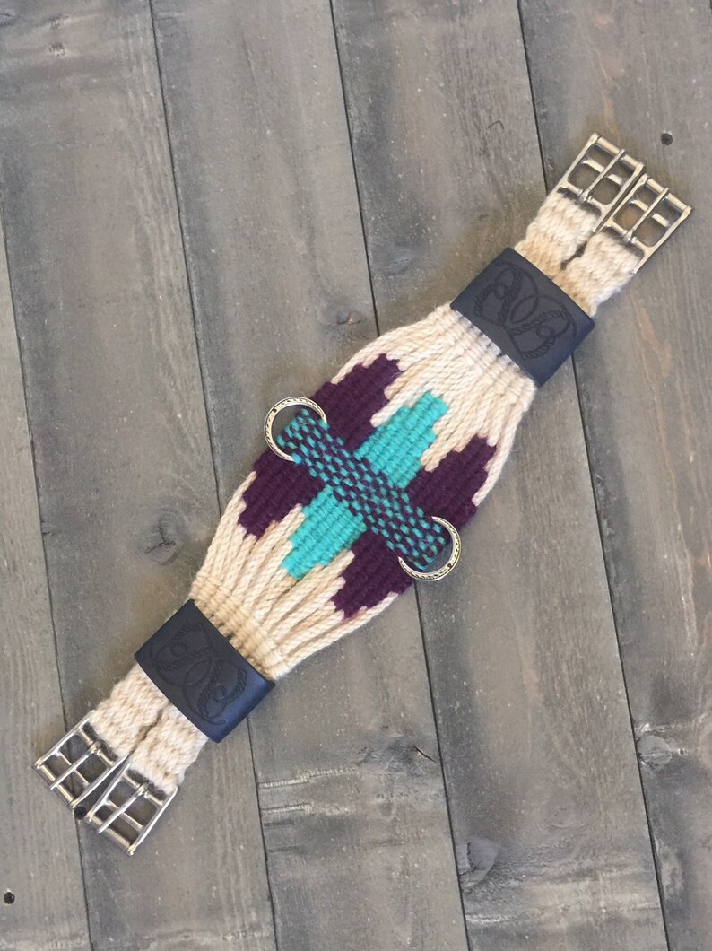 Custom Mohair Cinch Girth with English or Dressage buckles | Etsy