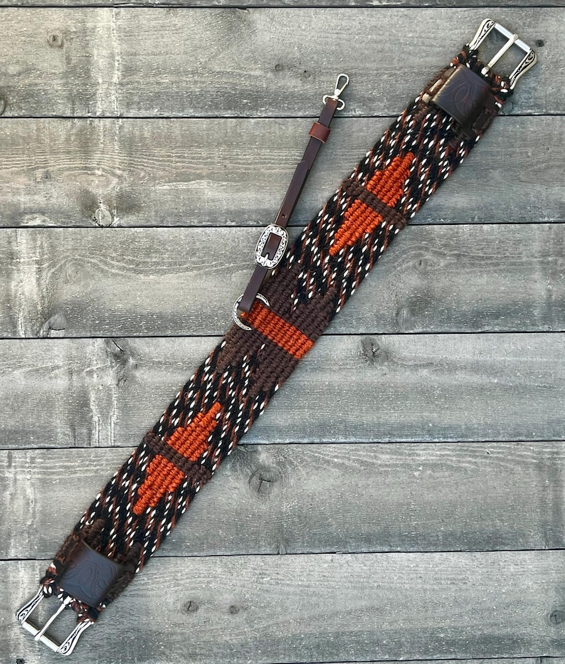 Handmade Mohair Back Cinch: 11 Strand, JW Buckles, Leather Keepers - Etsy