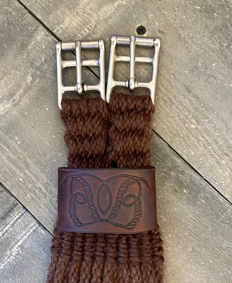 Custom Mohair Cinch Girth With English or Dressage Buckles - Etsy
