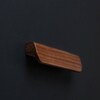 American Walnut Cabinet Handles in Sleek Design. Model 12 - Etsy