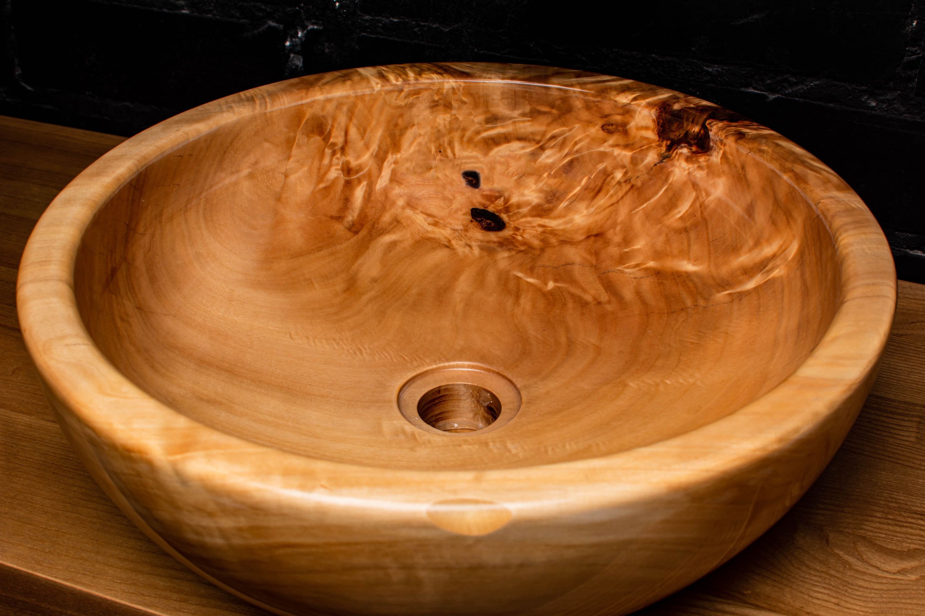 Wooden Sink With Epoxy Resin Coating - Etsy