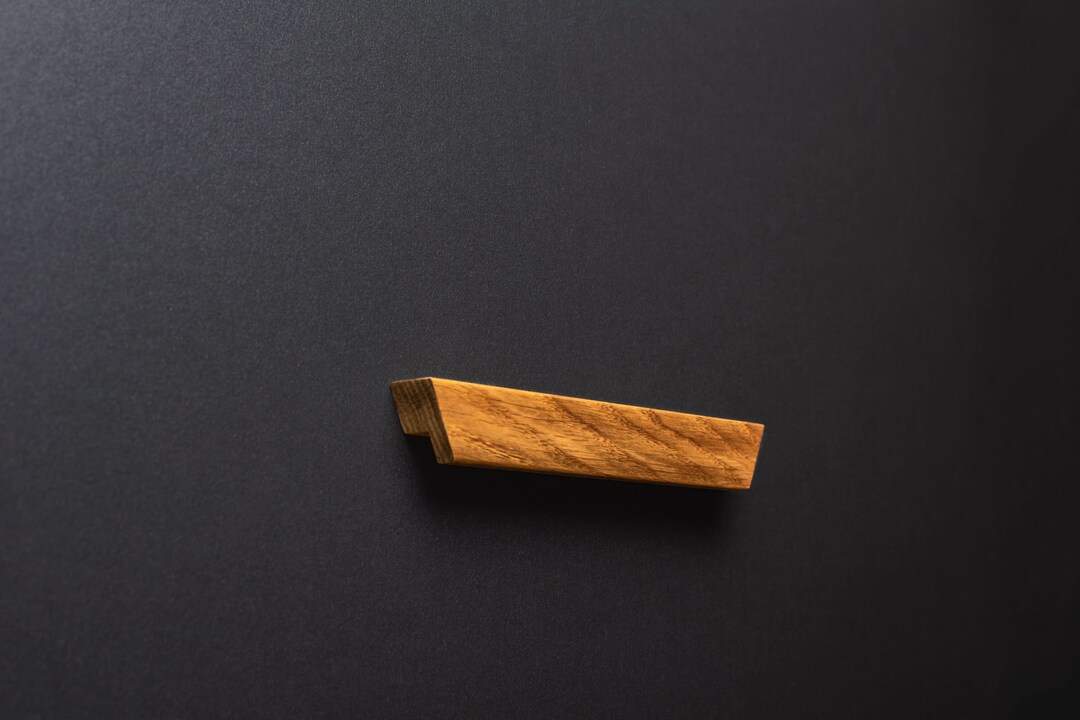 Wooden Angled Cabinet Handles. Model 6 - Etsy
