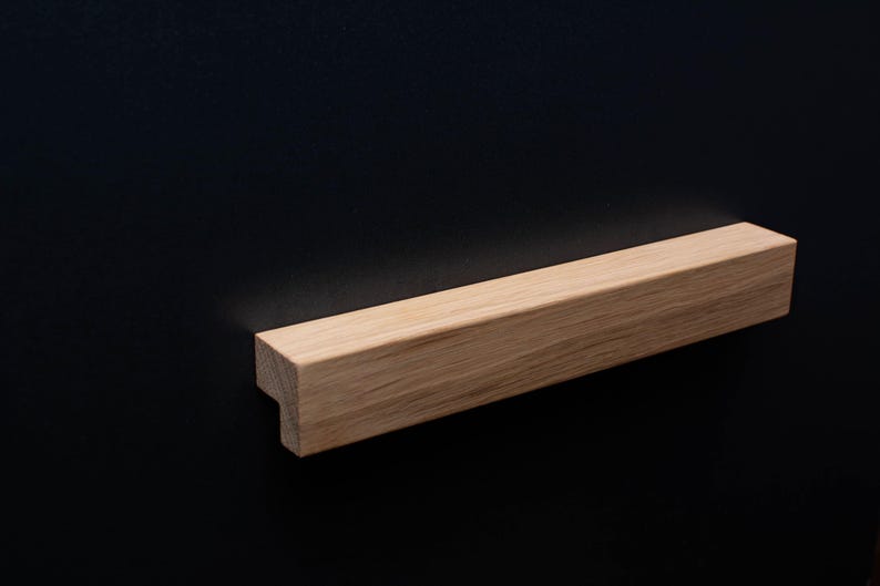 Oak Wood Extra Long Handles | Large Wardrobe Hardware for IKEA Pax 60 ...