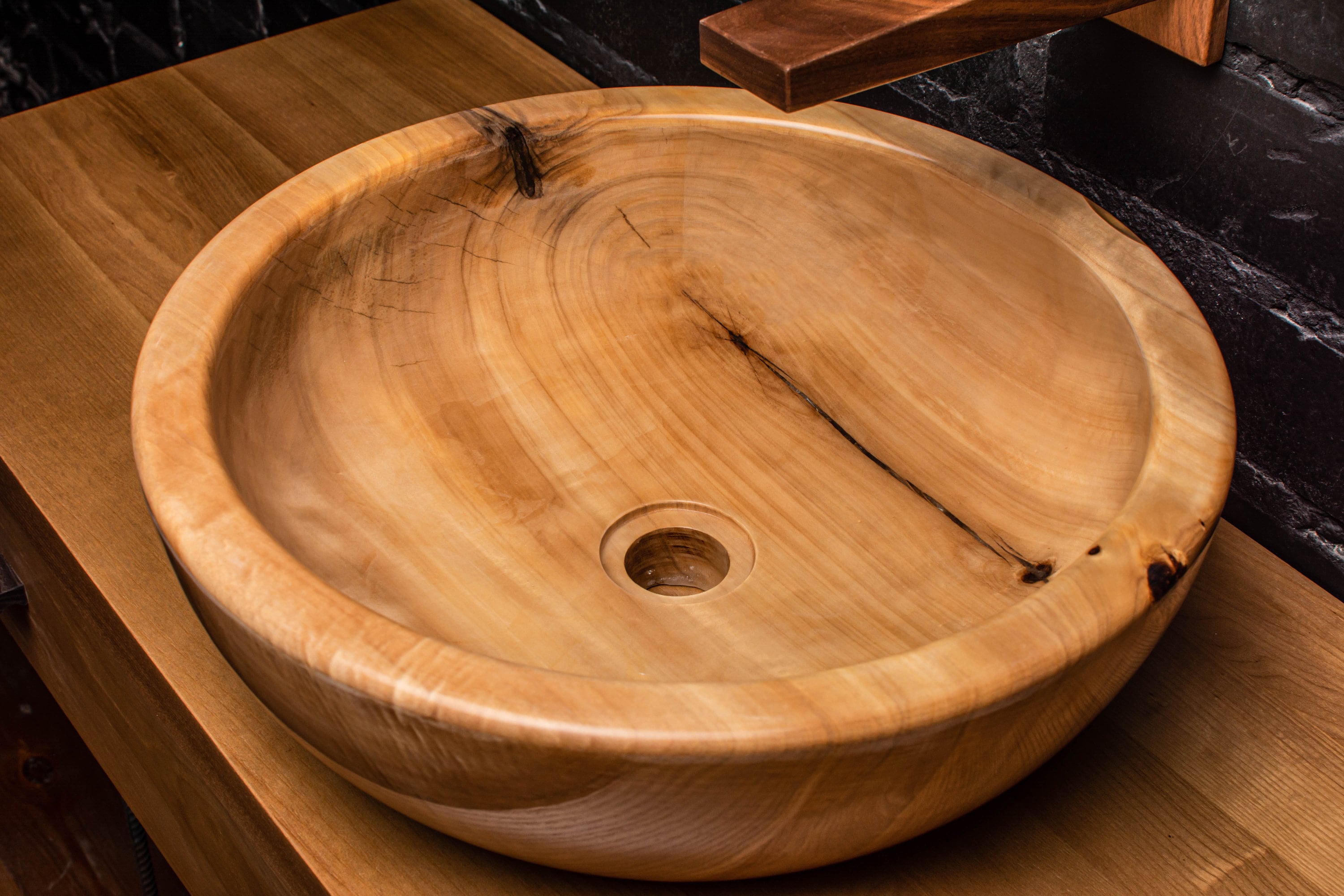 Exquisite Handmade Wooden Sink Rustic Bathroom Decor - Etsy