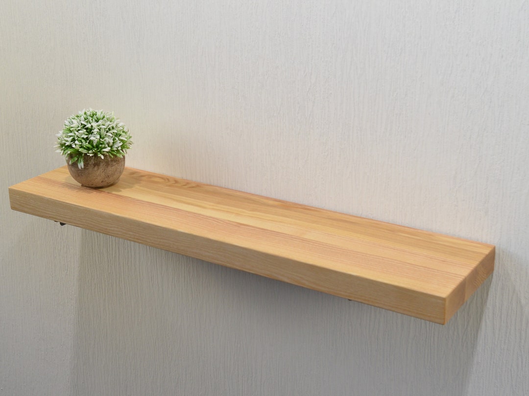 Handmade Wooden Shelf. Ash Shelf. Solid Ash Shelf. Handmade Ash Shelf ...