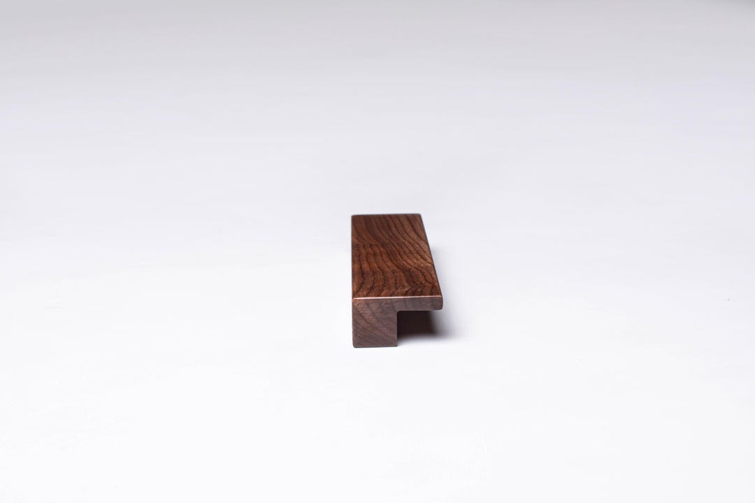 Handmade L - Form American Walnut Drawer Handles in Different Sizes ...
