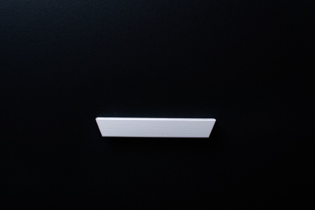Classic Angled White Cabinet Handles. Custom Length. Model 6 - Etsy