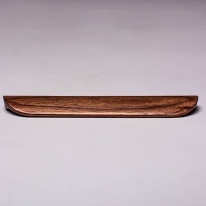 American Walnut Cabinet Handles in Sleek Design. Model 12 - Etsy